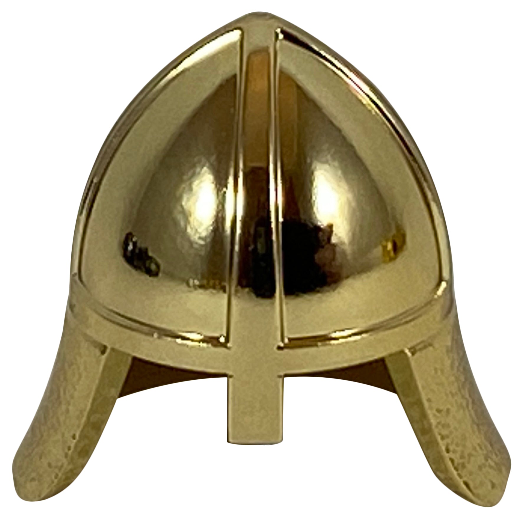 Custom Lego Gold Plated Castle Helmet