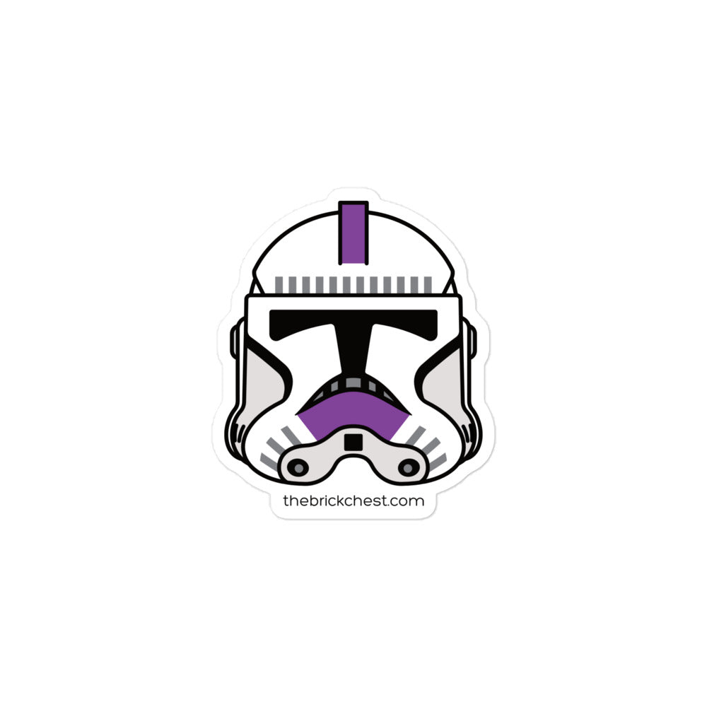 Clone Trooper 187th Legion Minifigure Helmet Sticker