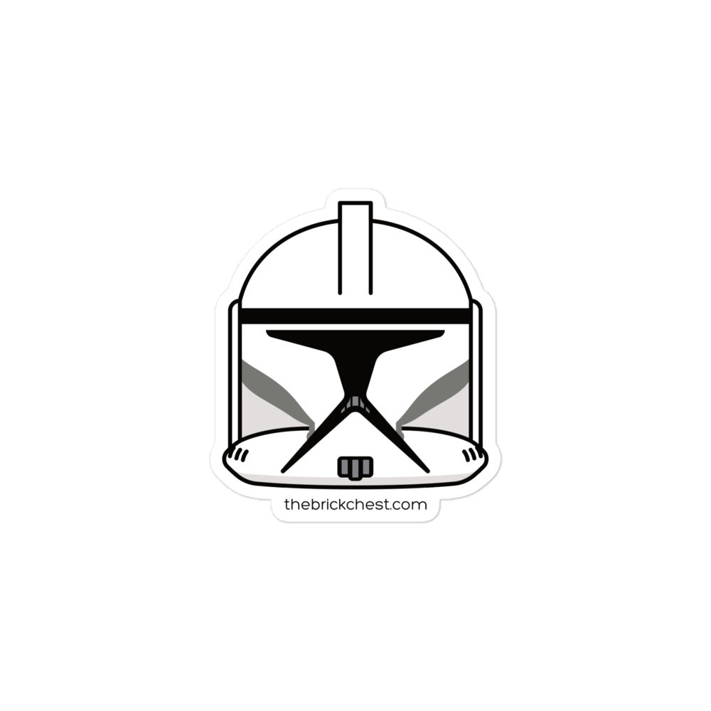 Clone Trooper Minifigure Helmet Sticker