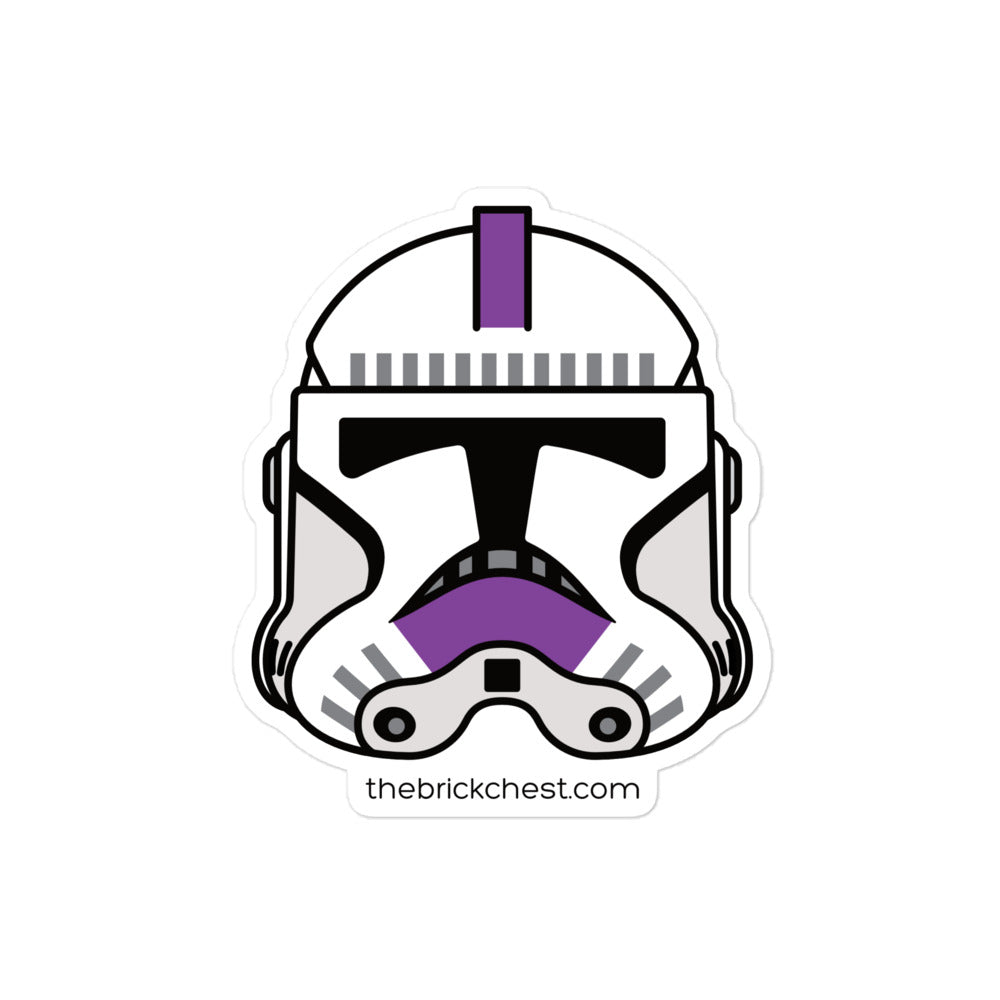 Clone Trooper 187th Legion Minifigure Helmet Sticker