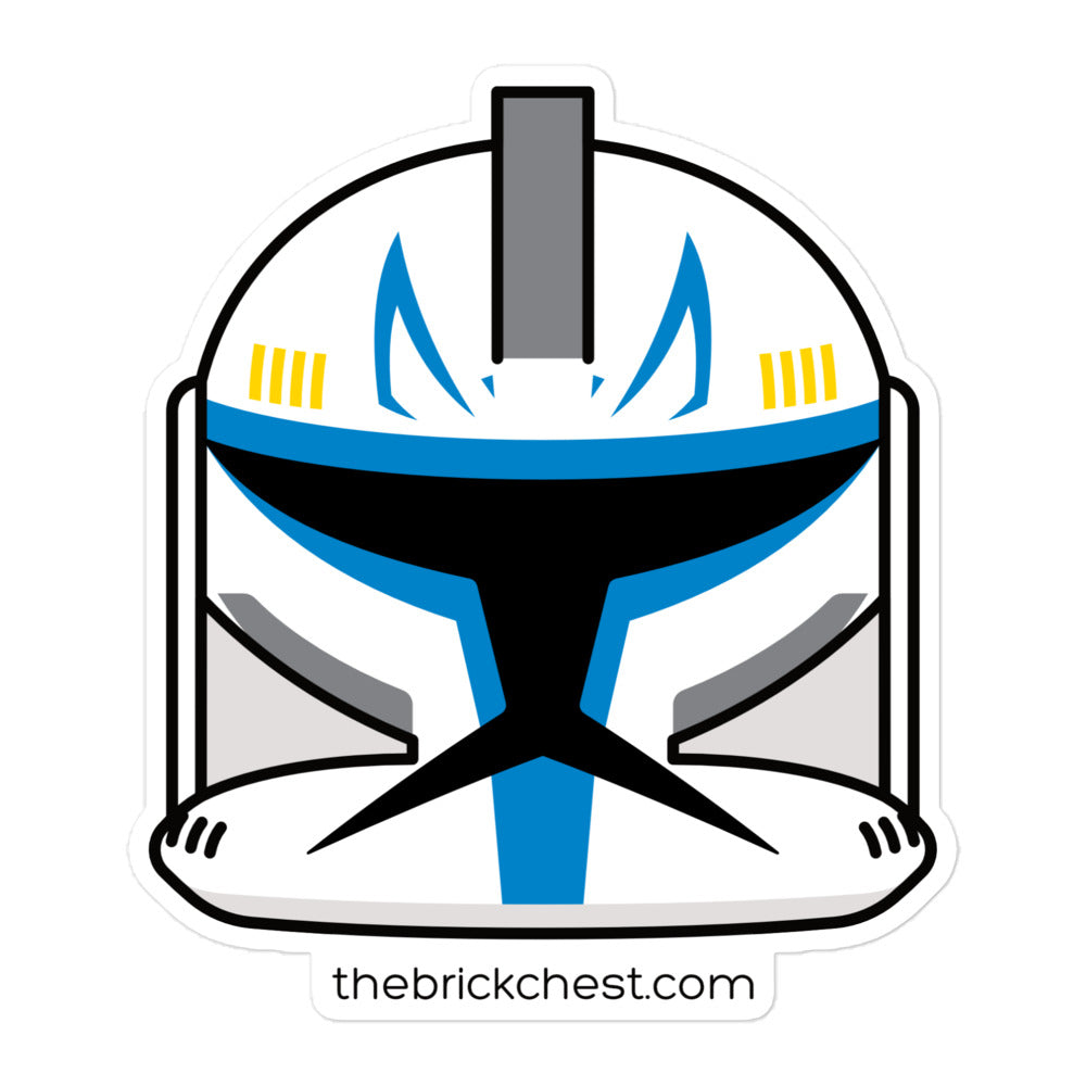 Clone Trooper Rex Phase 1 Minifigure Helmet Sticker
