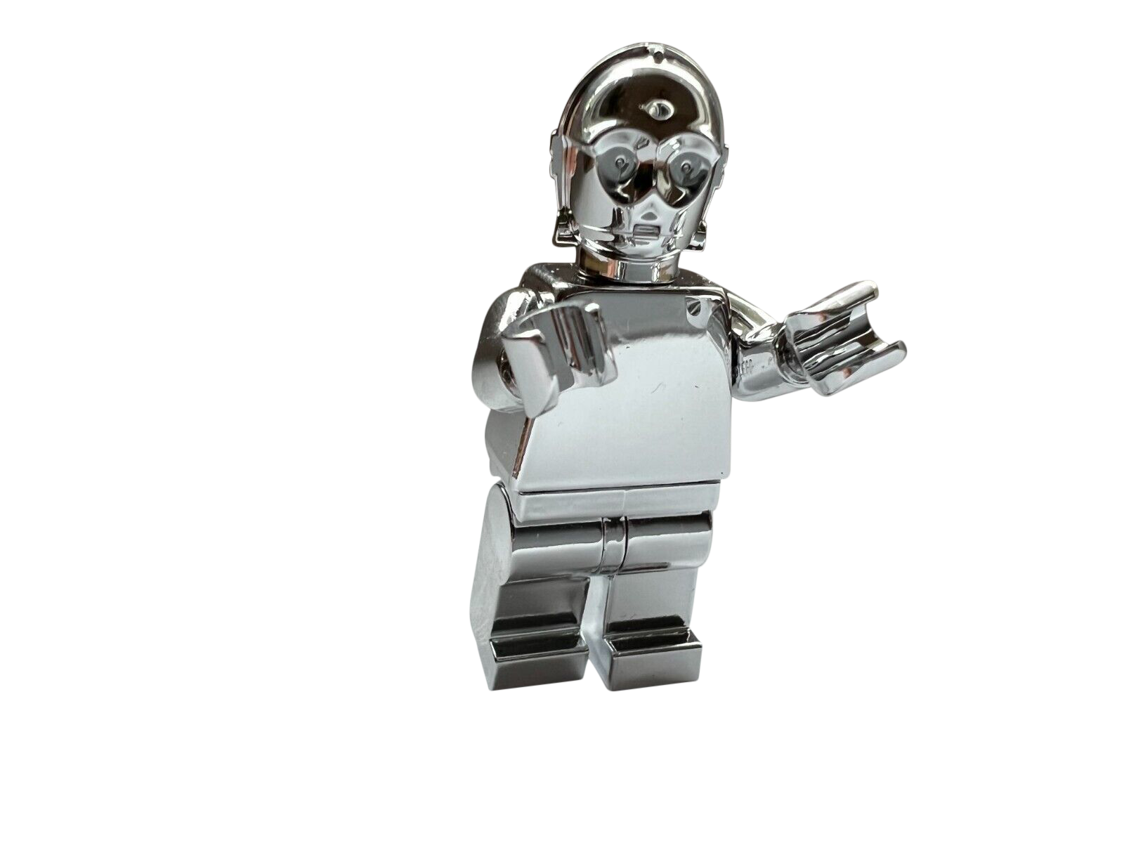 Custom Lego Gold & Chrome C3PO Minifigure